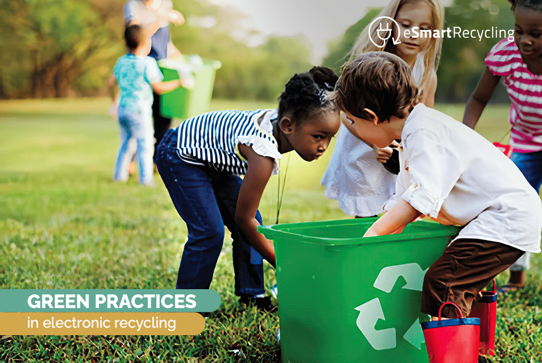 Green practices in electronic recycling - esmartrecycling.com
