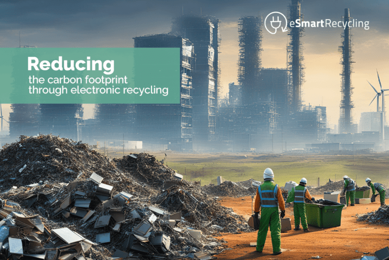 Reducing the carbon footprint through electronic recycling ...